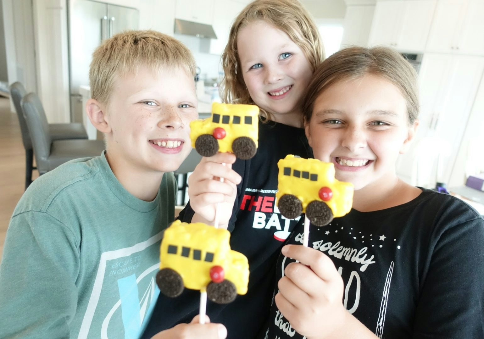 Rice Krispies Treats School Buses - South Lumina Style