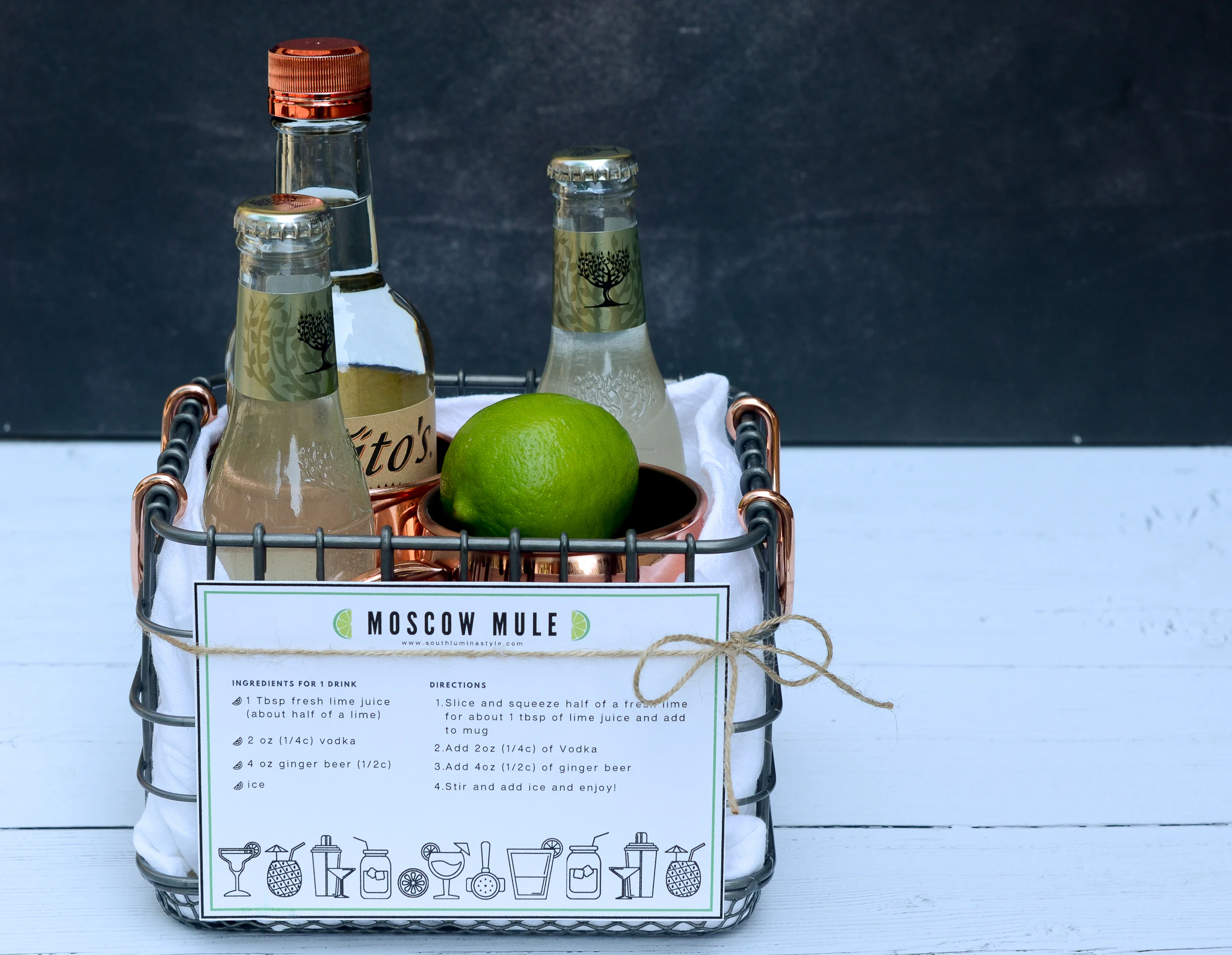 DIY Cocktail Kit Gift - South Lumina Style