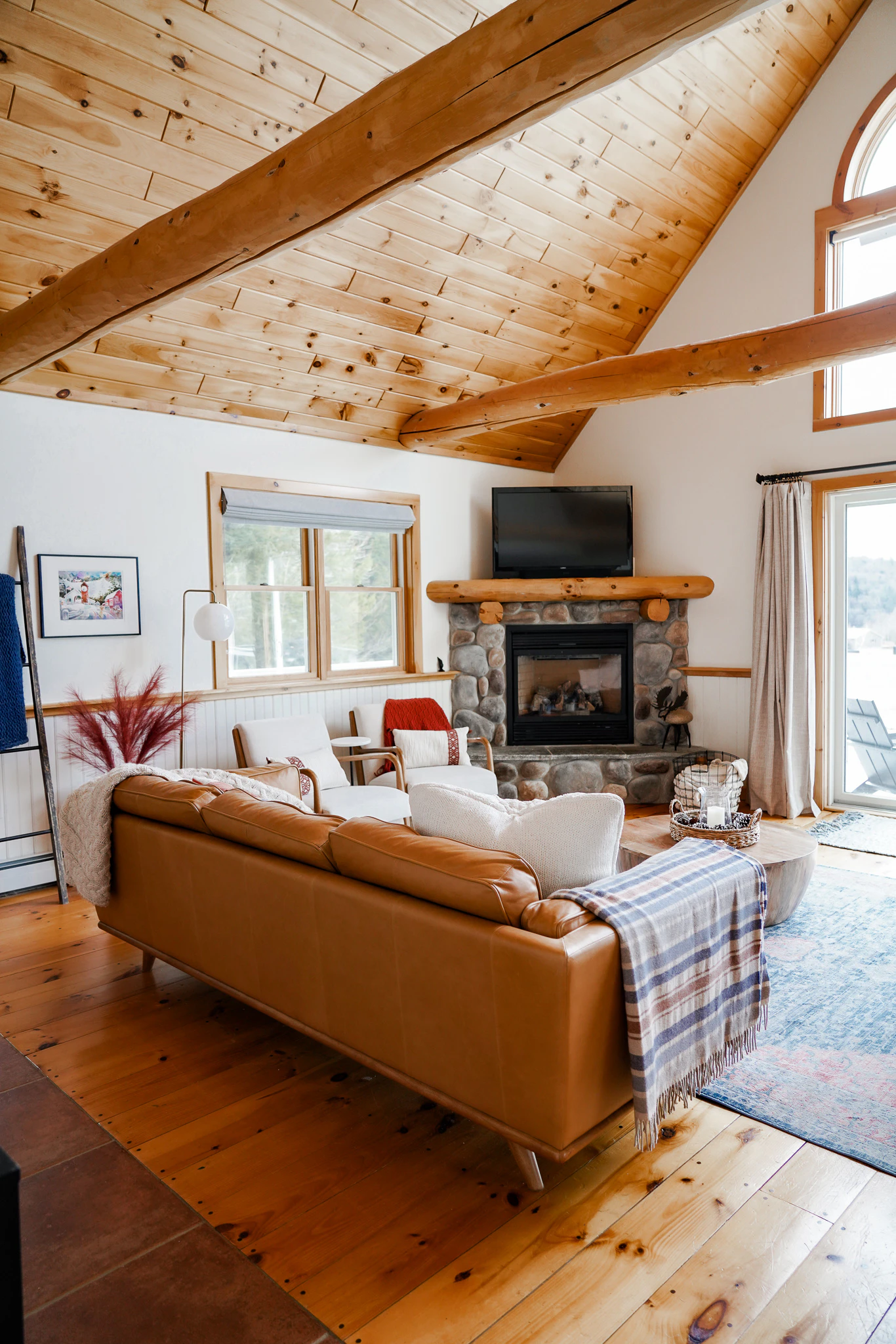 Cabin One Year Later - South Lumina Style