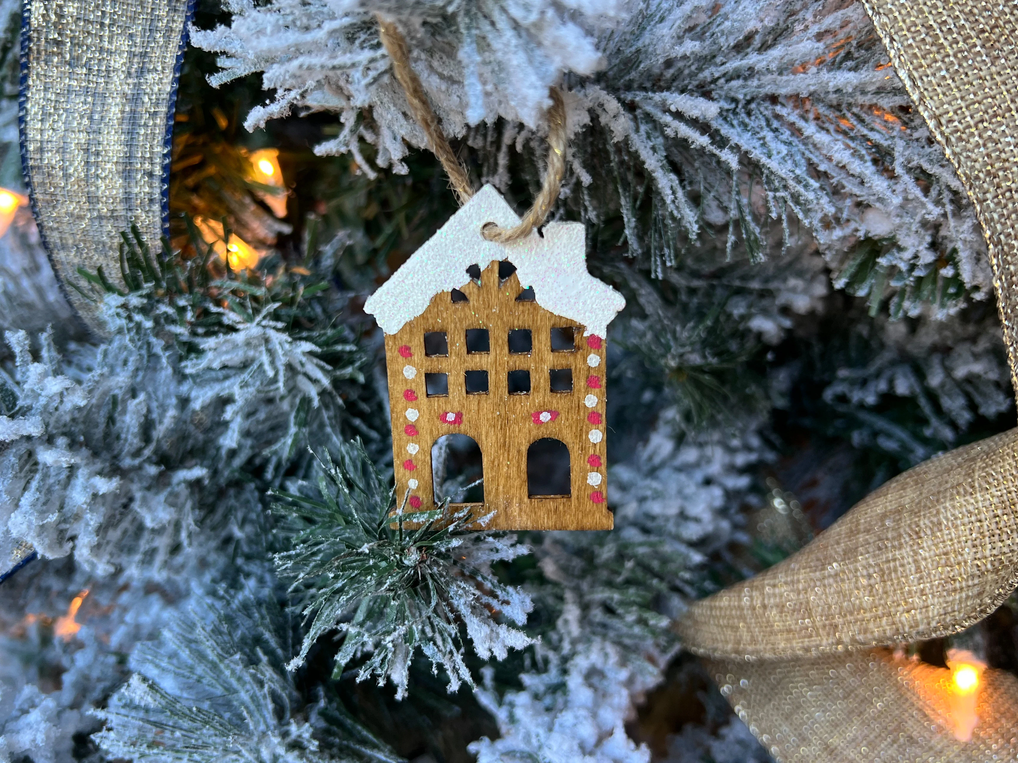 Gingerbread House Ornaments - South Lumina Style