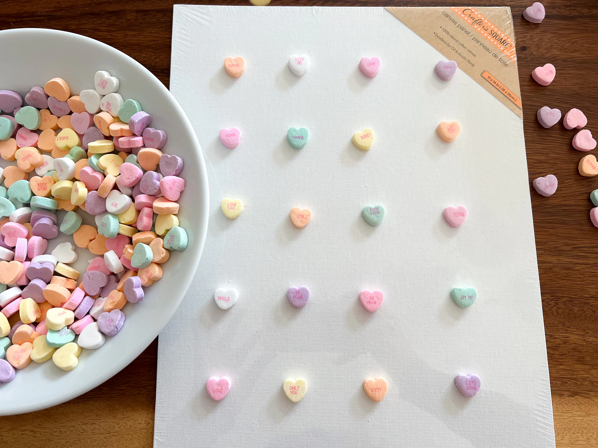 Conversation Heart Valentine's Day Sign - South Lumina Style