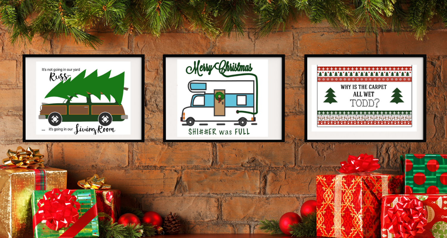 Christmas Vacation Printable Signs - South Lumina Style